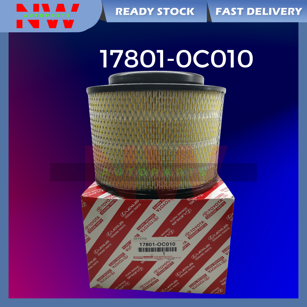 TOYOTA HILUX KUN25 , KUN26 , INNOVA TGN40 , FORTUNER 2005 AIR FILTER ...