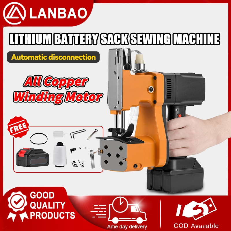 Cordless Sewing Machine 36V Lithium Battery Portable Automatic ...