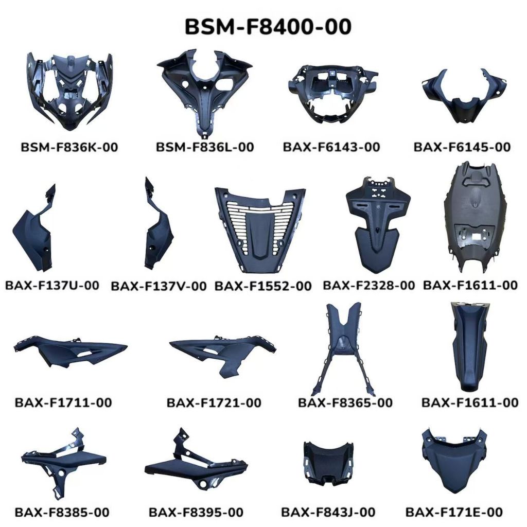Y16ZR V2 ABS INNER COVER PANEL ORIGINAL HLY BSM-F8400-10-KT Y16 V2 ...