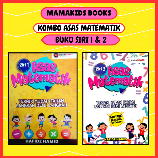 [MAMAKIDS] Buku Nota : Buku Asas Matmatik Langkah Demi Langkah Tahap 1 ...
