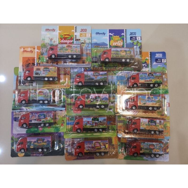 READY STOCK LIMITED EDITION Eco Lorry Negeri 14 in 1 Selangor Perak ...