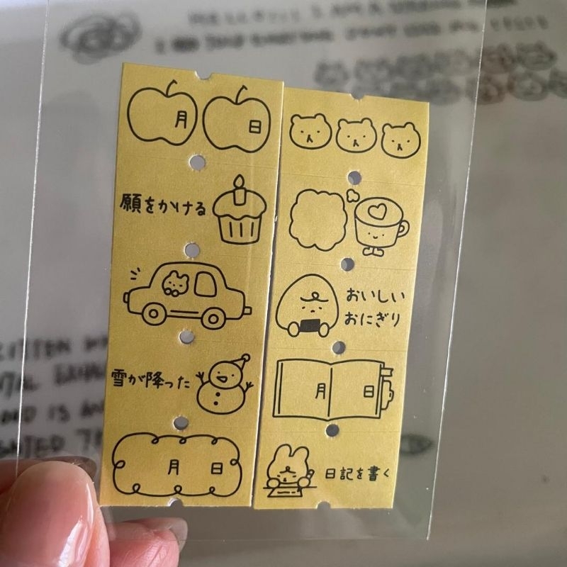 [20-pc] Japanese DIY stickers | diy scrapbook | sticker | Shopee Malaysia