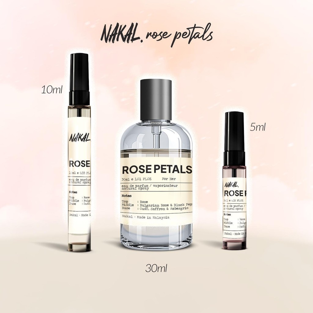 NAKAL FRAGRANCE PERFUME FOR WOMEN UNTUK WANITA 10 ML | Shopee Malaysia