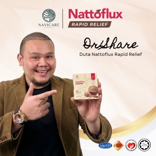 NATTOFLUX RAPID RELIEF Solusi Pantas Gastrik Gerd Angin Kembung Pedih Ulu Hati Perisa Buah ...