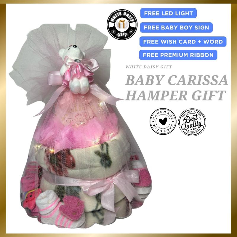 Premium Baby Newborn Hamper Gift Set | Set Hadiah Bayi | Hamper Baby ...
