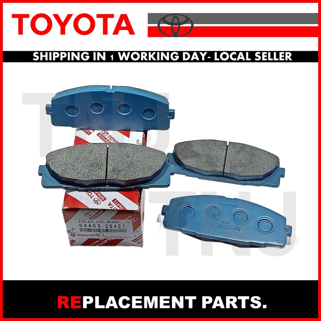 FRONT BRAKE PADS - TOYOTA HIACE KDH200 / TRH203 (04465-26421) (04465 ...