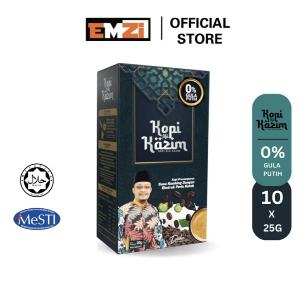 Emzi Kopi Ala Kazim (20g x 10 Sachet) | Shopee Malaysia