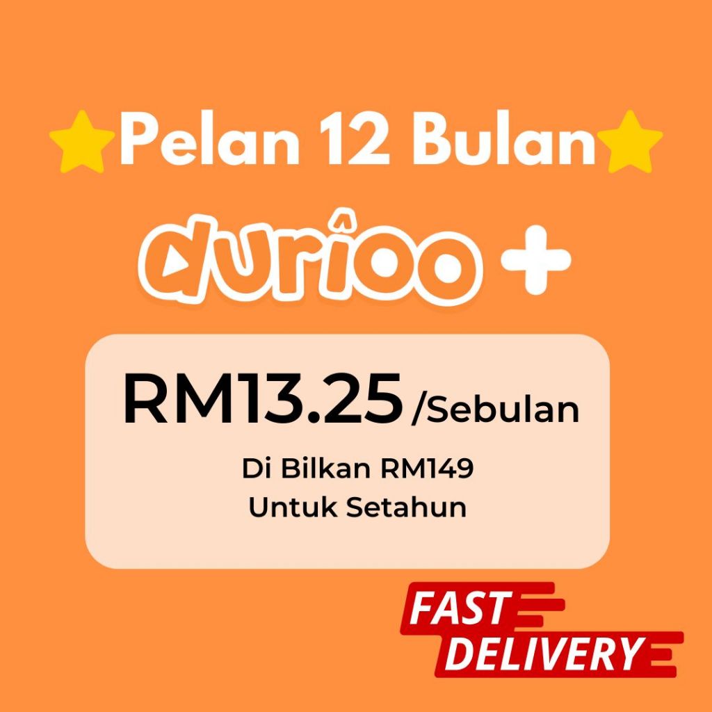 Durioo Plus 🔥 Pelan 12 Bulan 🔥 Aplikasi Video Selamat Untuk Anak ...