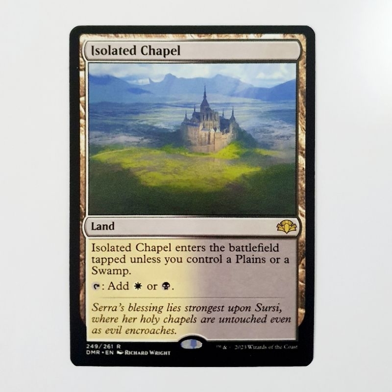 MTG Isolated Chapel | Magic The Gathering | 万智牌 | Shopee Malaysia