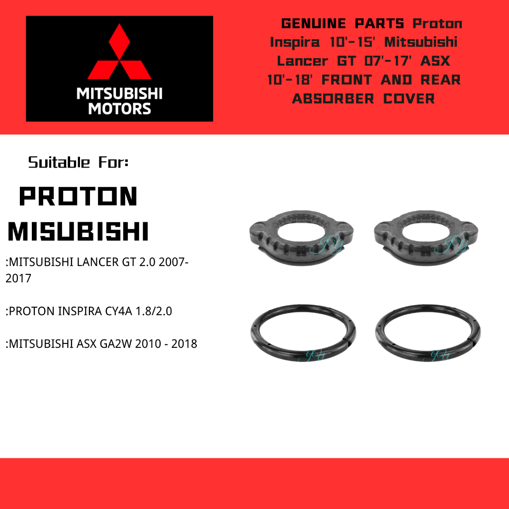 Getah Spring Absorber Depan & Belakang Proton Inspira / Lancer GT / ASX ...