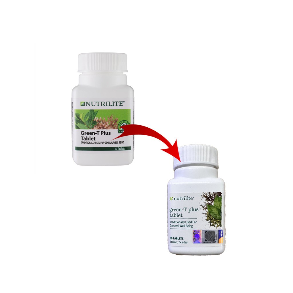 Nutrilite BodyKey Body Key Green-T Plus Tablet 60 Tab Weight Management ...