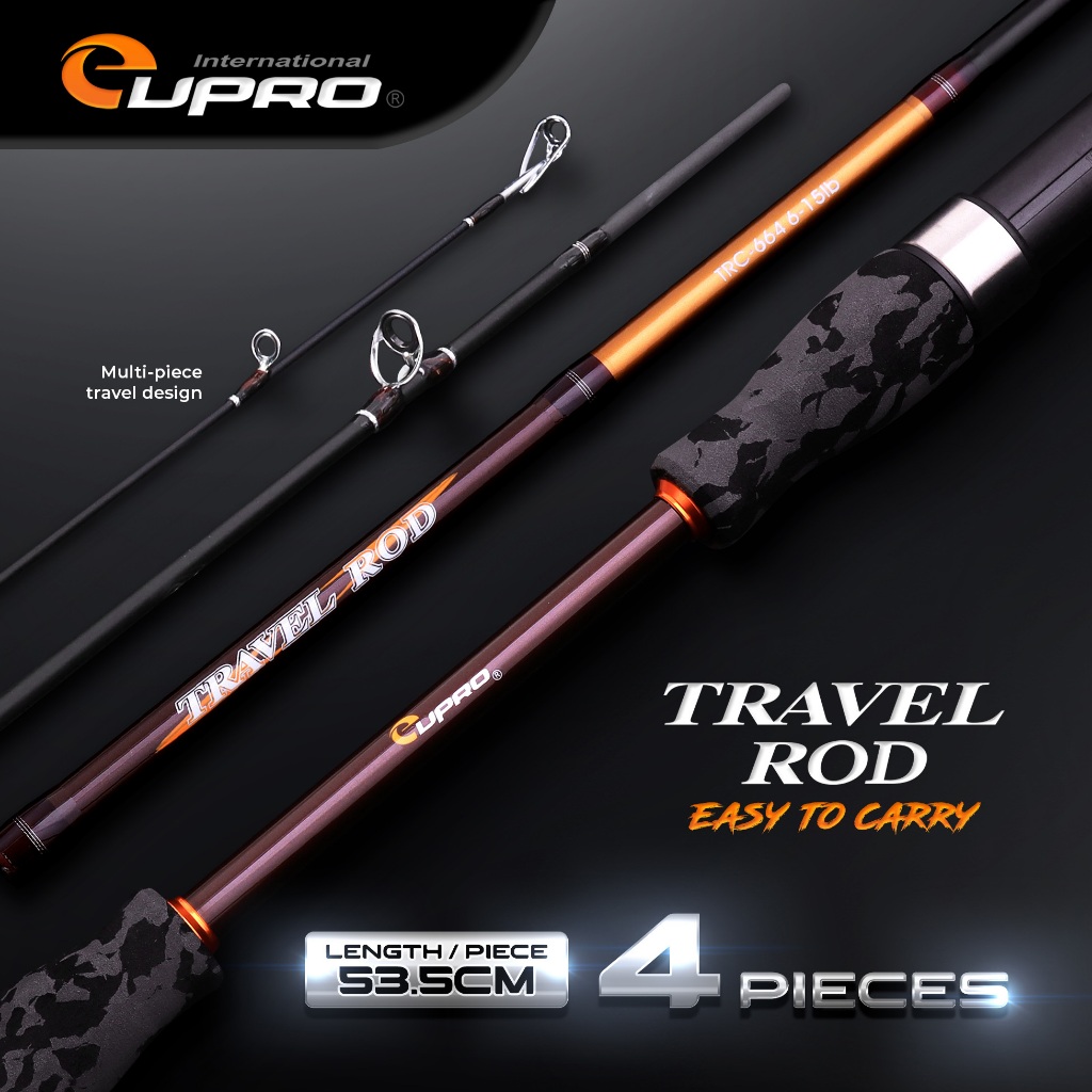 Eupro Travel Rod (Spinning/Casting Rod) | Shopee Malaysia