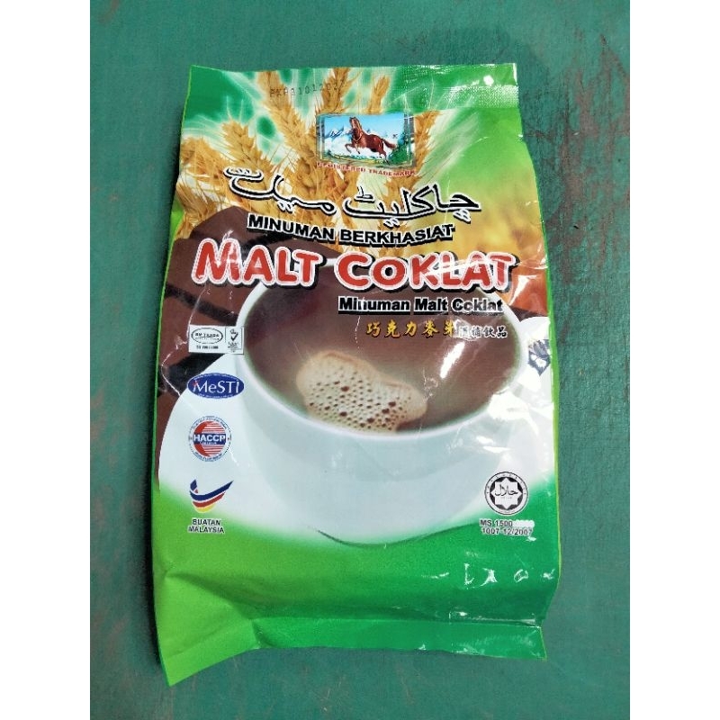 Cap Kuda Baru Minuman Berkhasiat Malt Coklat 巧克力麦芽滋补饮品 1kg Halal Buatan Malaysia | Shopee Malaysia