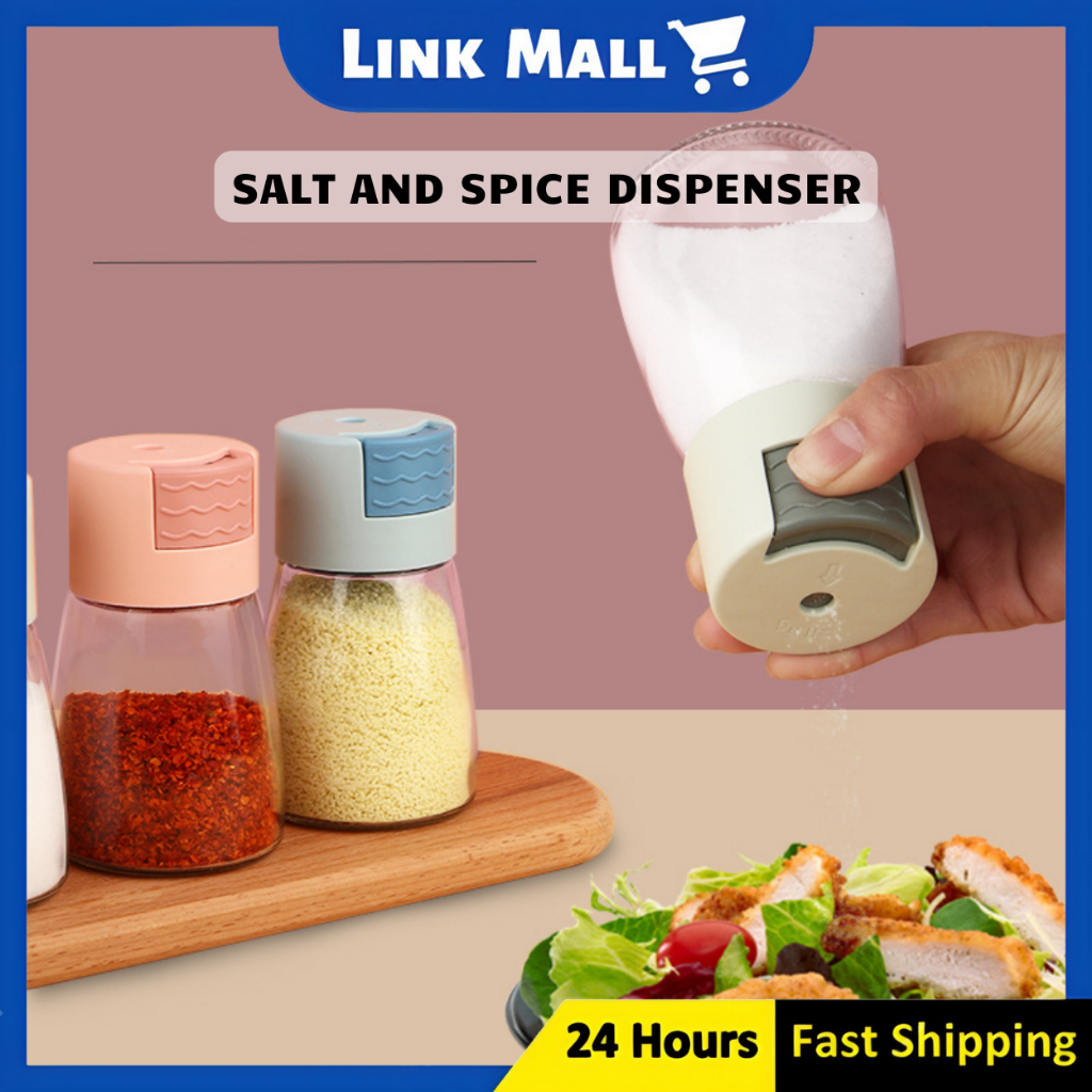 LINK Seasoning Bottle Auto Salt Dispenser Bekas Garam/Gula Seasoning ...