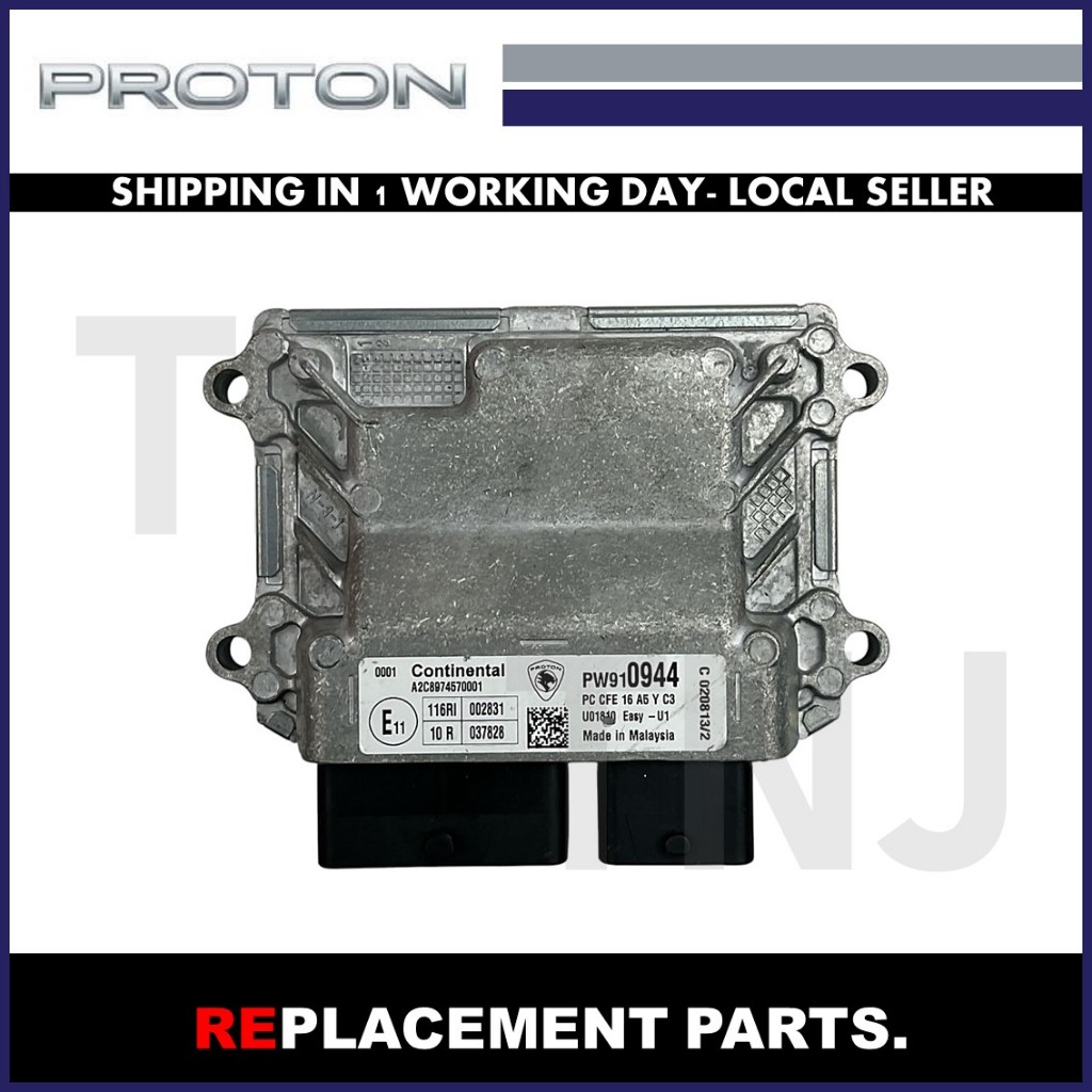 CONTROL UNIT ECU / PROTON SAGA BLM / FLX 1.6 ( AUTO ) ( PW910944 ...