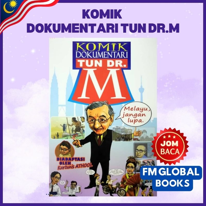 (FMGB) Buku Komik Dokumentari Tun Mahathir | Shopee Malaysia