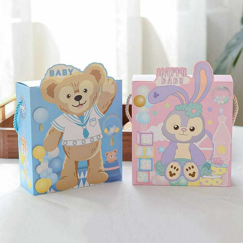 Cute cartoon goodies gift box party event packaging box 可爱礼盒 | Shopee ...