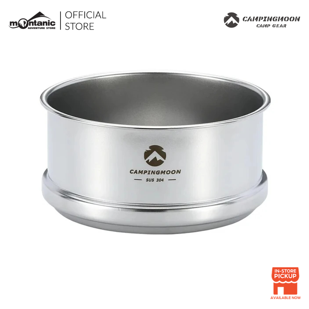Campingmoon Stainless Steel Mini Camping Steamer | Shopee Malaysia
