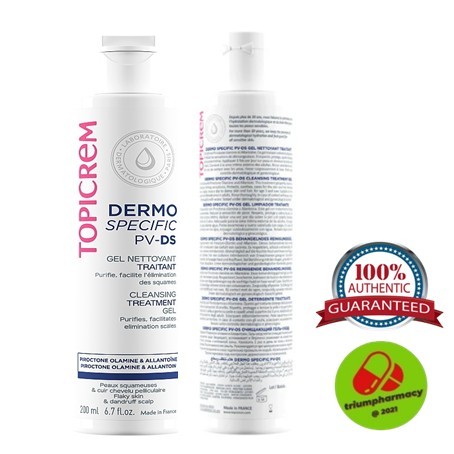 TOPICREM Dermo Specific PV-DS Cleansing Gel 200ml | Shopee Malaysia