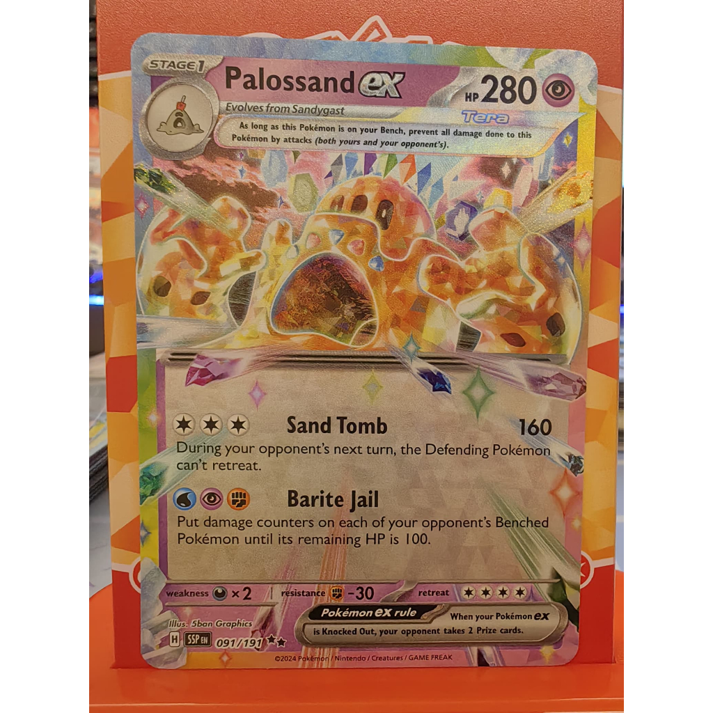 Palossand ex - 091/191 - SV08: Surging Sparks (SV08) | Shopee Malaysia