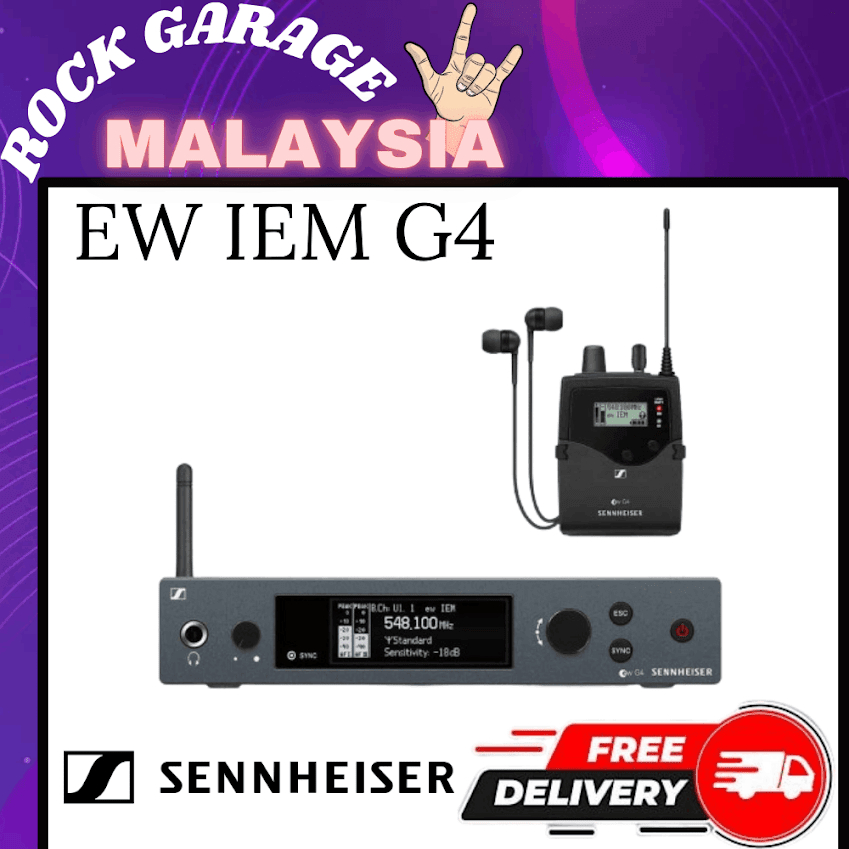 Sennheiser EW IEM G4 Wireless In-Ear Monitoring System ( EW-IEM-G4 ...