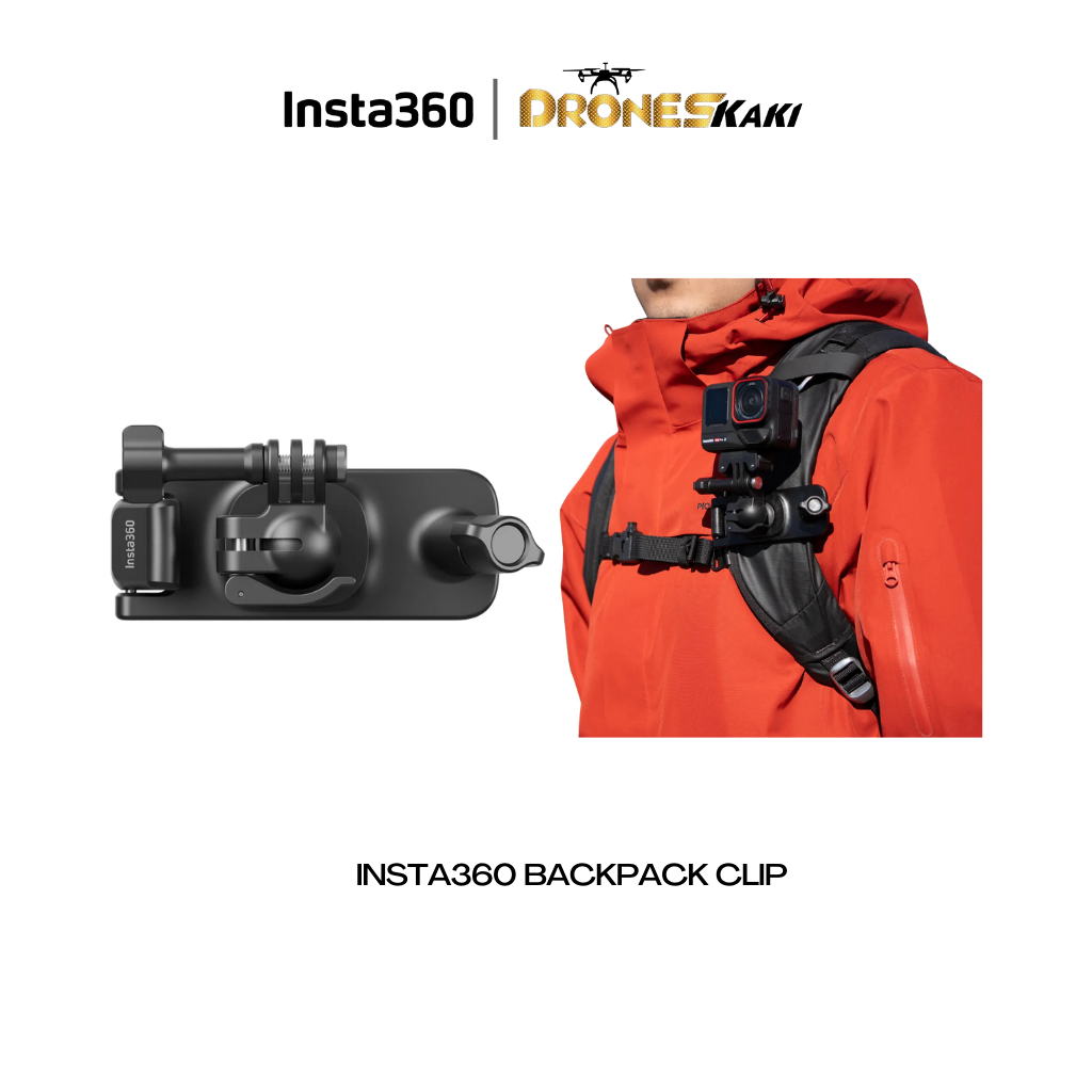 Insta360 Backpack Clip | Shopee Malaysia