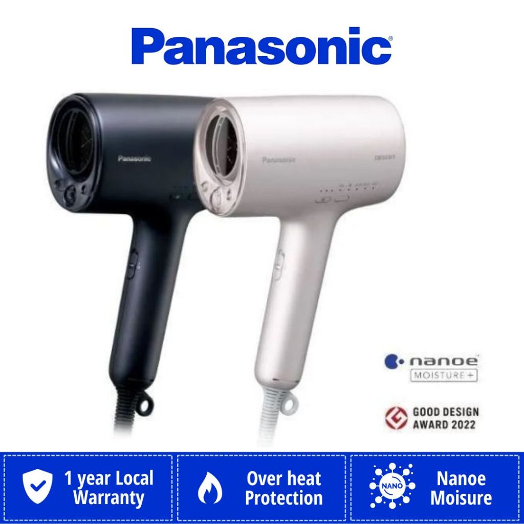 Panasonic Nano Care Hair Dryer EH-NA0J MOISTURE+ and Mineral EH-NA0J-H655 EH-NA0J-A655 Panasonic ...