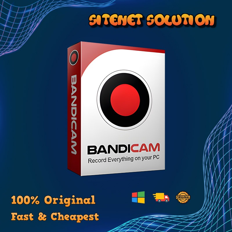 Bandicam v8.2 2025 [Windows][Lifetime] | Shopee Malaysia