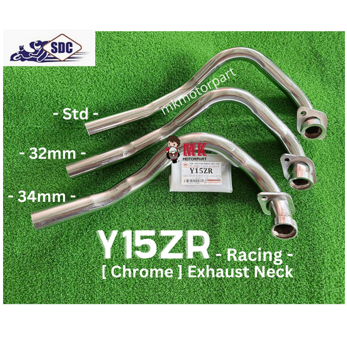 Exhaust Neck Yamaha Y15ZR Exciter STANDARD 28mm RACING 32mm 34mm Y15 ...