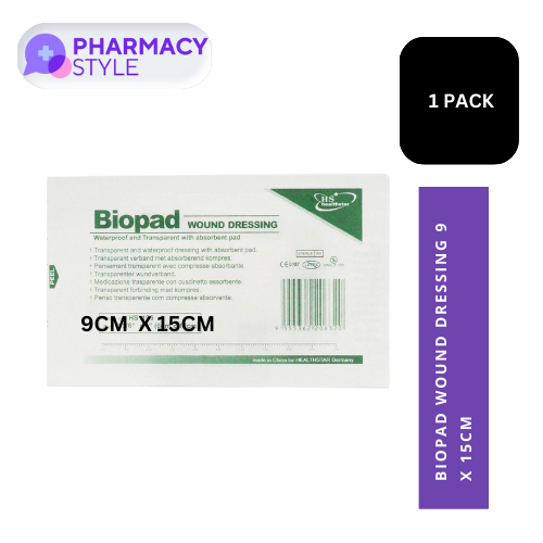 BIOPAD WOUND DRESSING 9CM X 15CM | Shopee Malaysia
