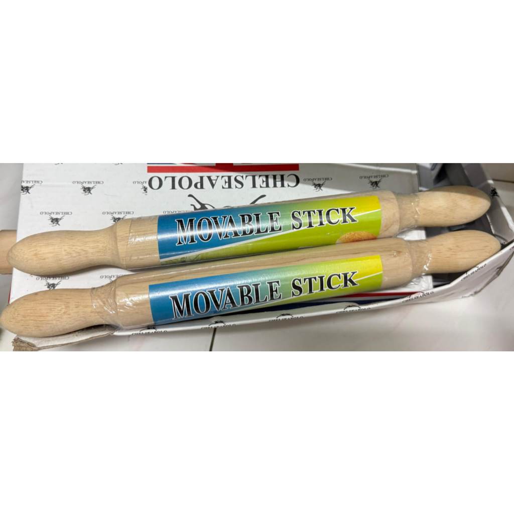 Penggelek Kayu Berkualiti Tinggi/ Wooden Rolling Pin 35cm | Shopee Malaysia