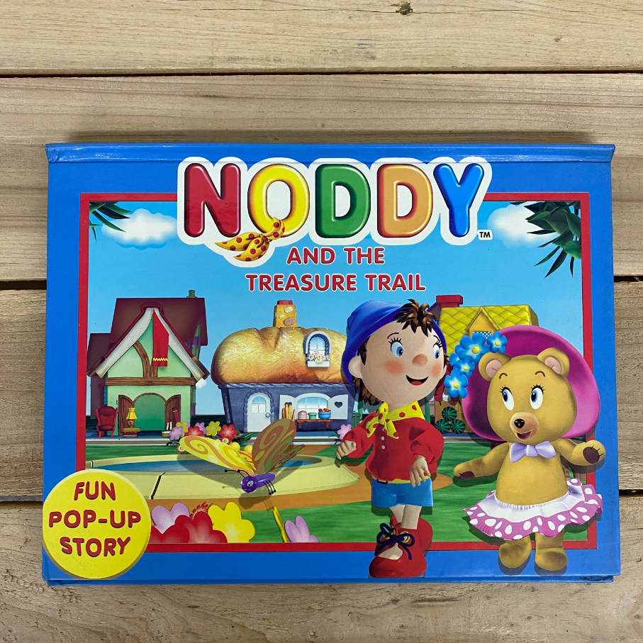 Pop-Up Illustrated Children's Book : Noddy and the Treasure Trail ...