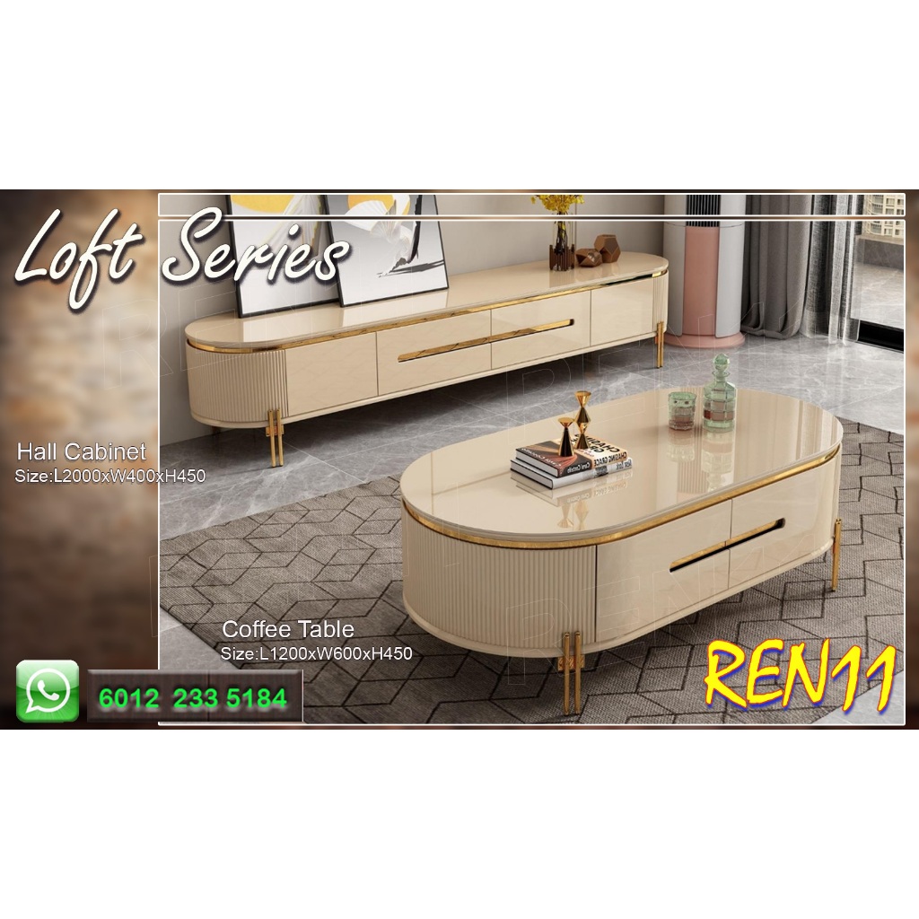 Solid Hall Cabinet / Tv Cabinet / Coffee Table / Side Table / Display ...
