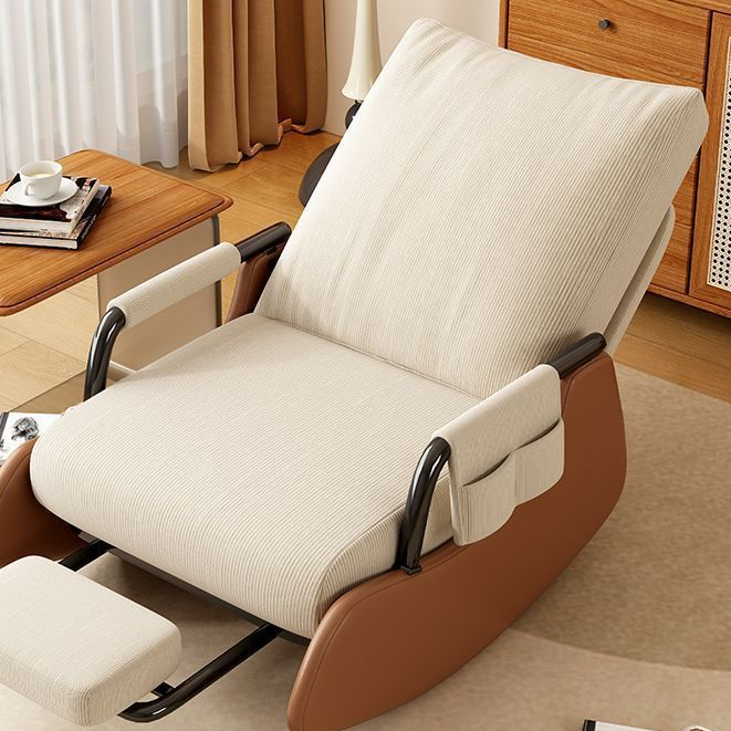 Lazy Sofa Recliner Single Rocking Chair Recliner Folding Nap Chair ...