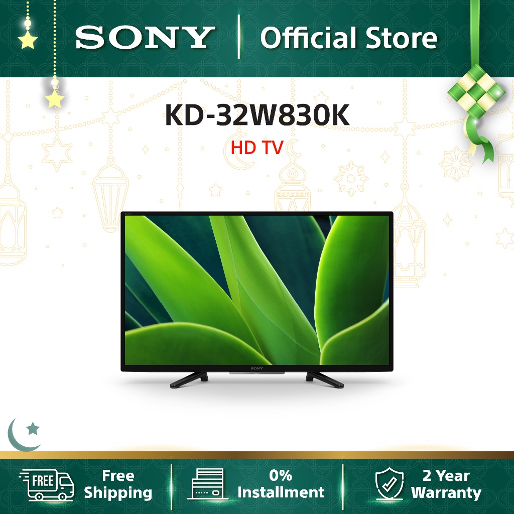 Sony 32W830K (HD Ready) High Dynamic Range (HDR) Smart TV (Google TV ...