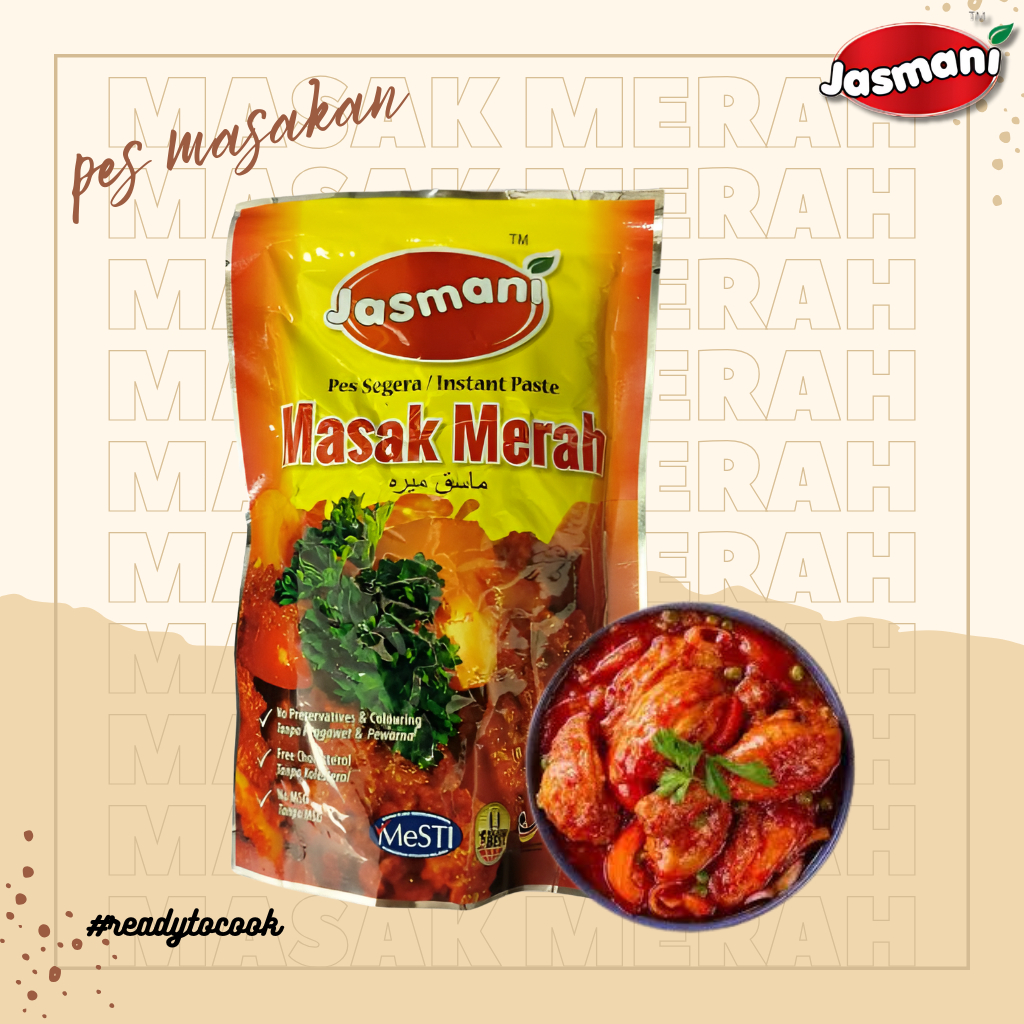 [JASMANI] PES MASAKAN SEGERA - MASAK MERAH | Shopee Malaysia