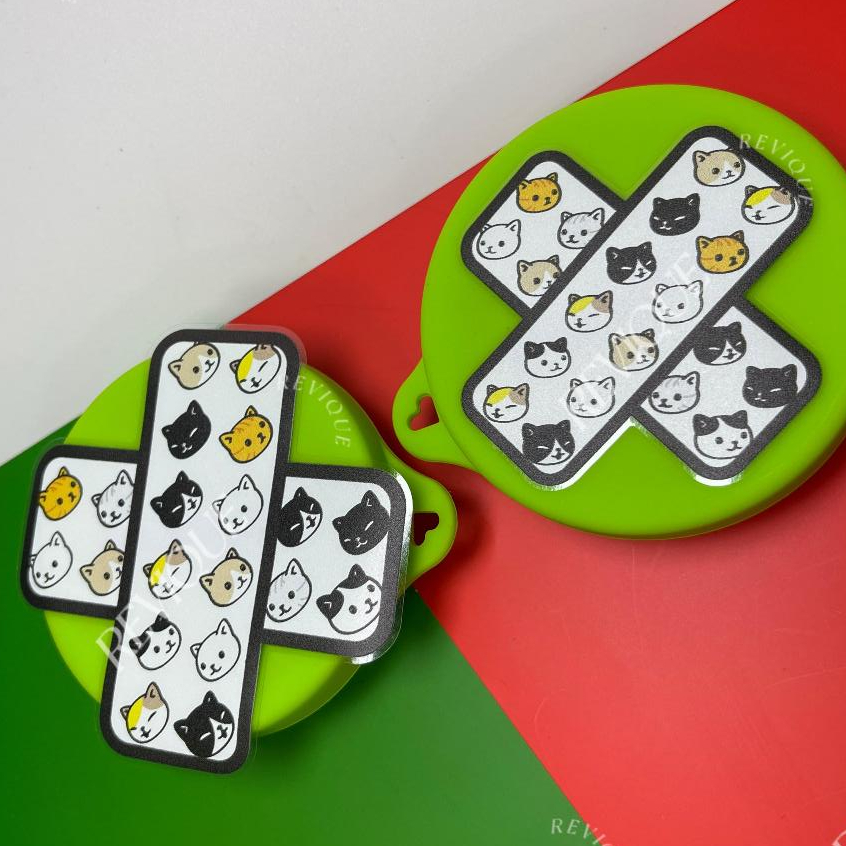 Universal Car Plaster Sticker Cat Cute Kuching Cartoon Waterproof Vinyl ...