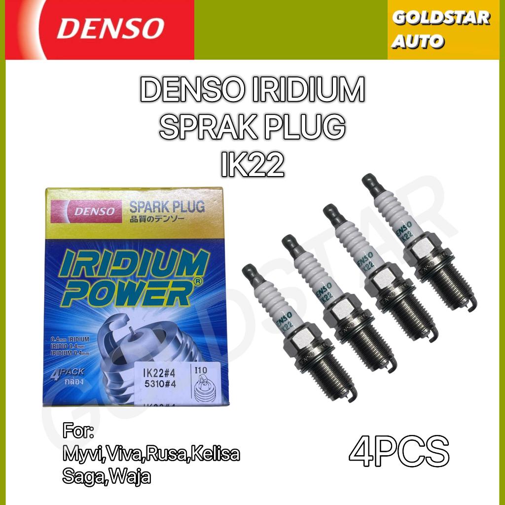 DENSO Iridium Power IK22 Spark Plug For Perodua Myvi, Viva, Rusa ...