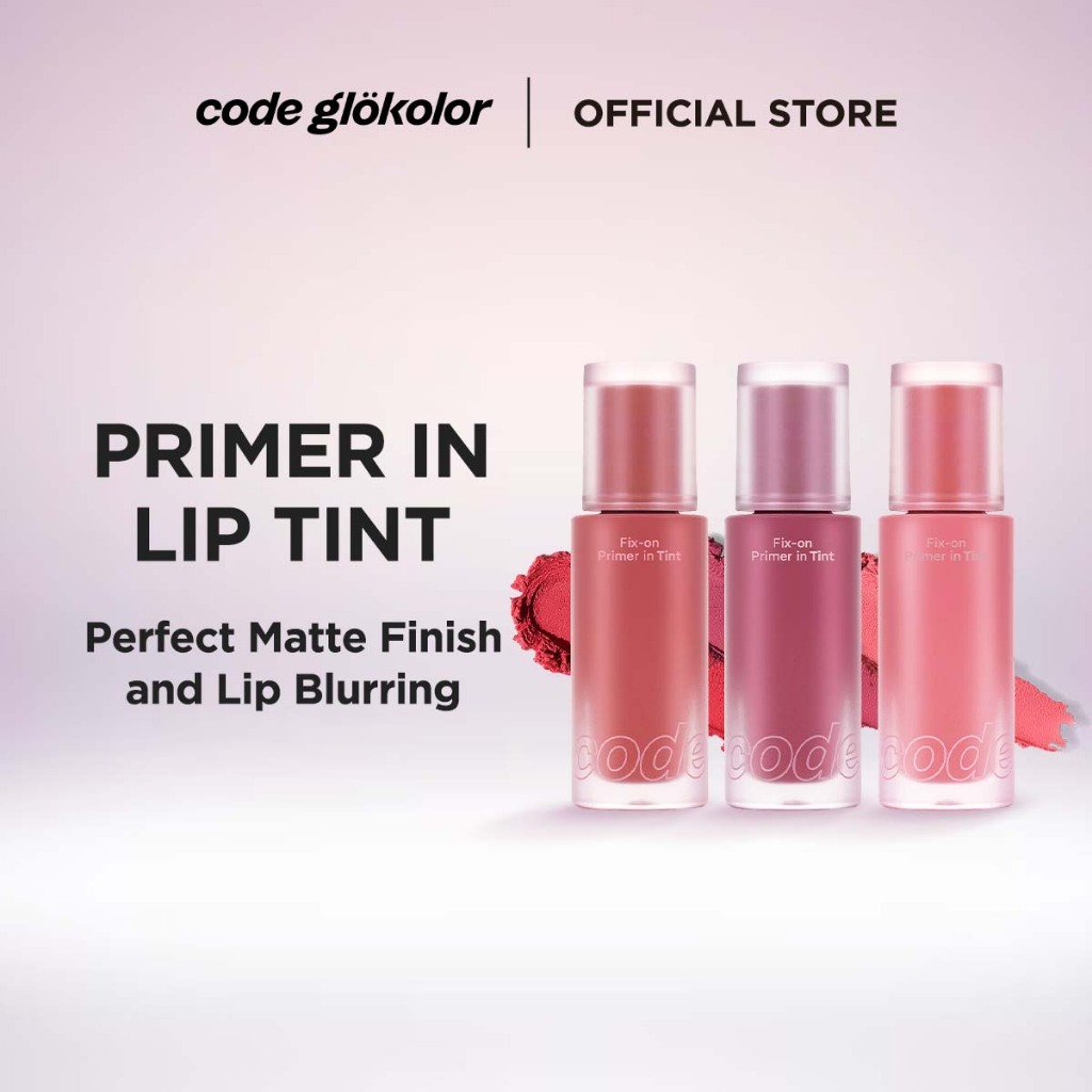 THE FACE SHOP Code Glokolor Fix On Lip Primer in Tint for Lips 4.7g (5 Shades) | Shopee Malaysia