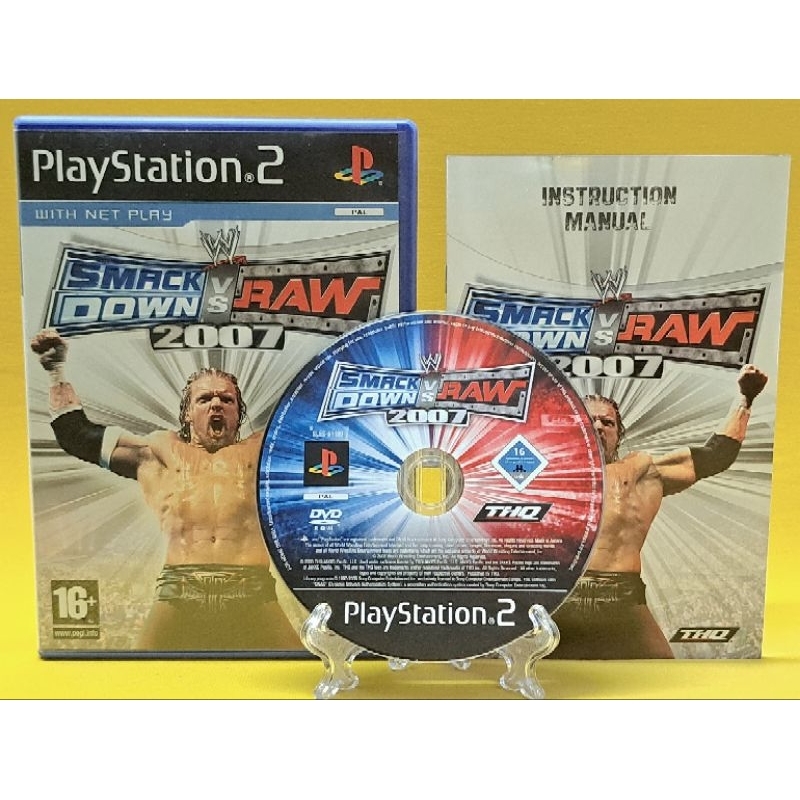 🔥WWE SMACKDOWN VS RAW 2007🔥 PS2 | Shopee Malaysia