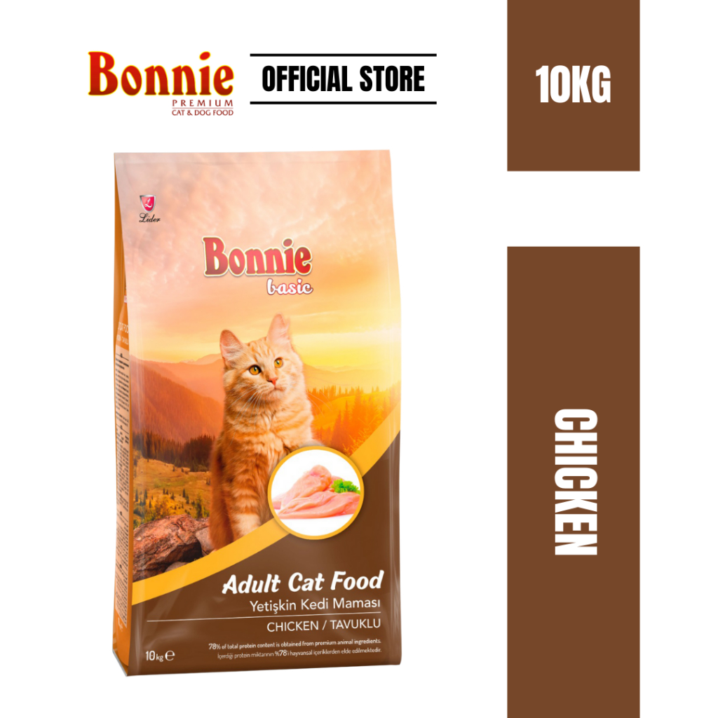 Bonnie Basic Adult Cat Food- Chicken | Shopee Malaysia