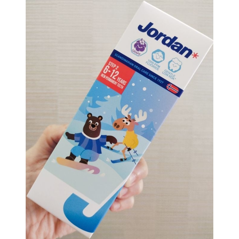 🔥CHEAPEST🔥JordanJordan Step 2 Toothpaste (Grape) 75g | For 6-12 Years😁😁 ...