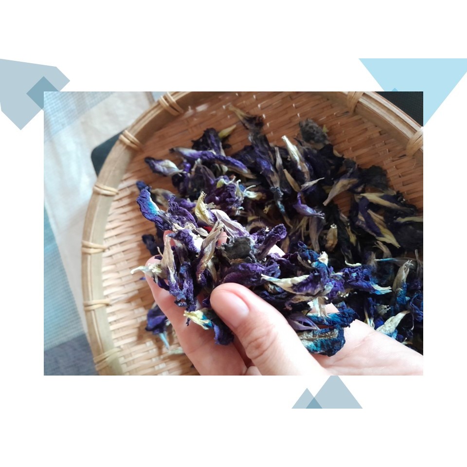 Dried Blue Pea Flower 干蓝花蝶豆花 Bunga Telang 30g | Shopee Malaysia