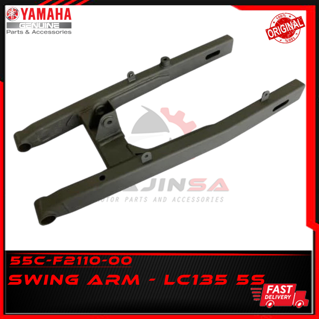 YAMAHA LC135 5S SWING ARM 55C-F2110-00 135LC 5S 135 LC REAR ARM 100% ...
