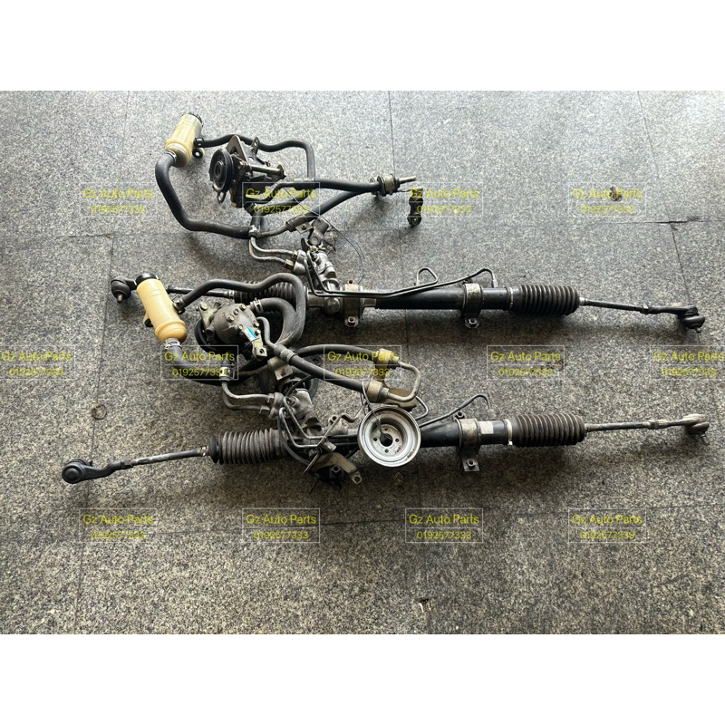 Perodua Kelisa Kenari Kancil Power Steering Rack Complete Set Original ...