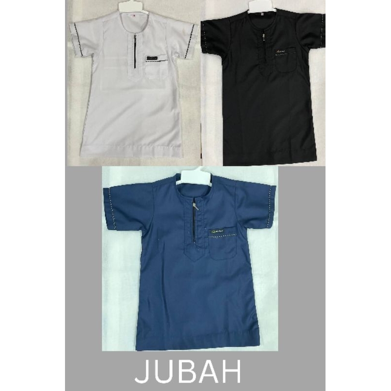 Jubah Putih Hitam Biru Baby Boy / Jubah Aqiqah / Jubah Kanak-kanak ...