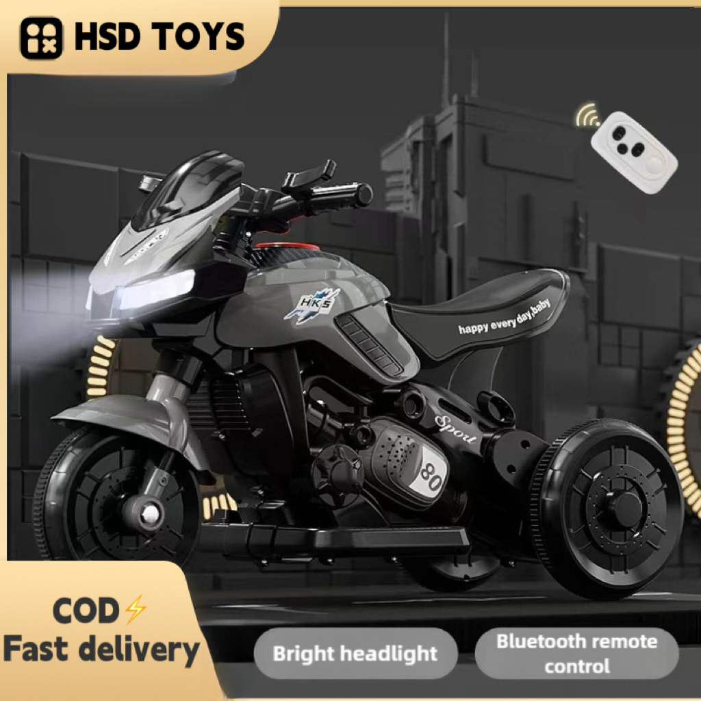 [COD] Toy Motorcycle For Kids Ride On Motor Toy Motorbike Battery Boys ...