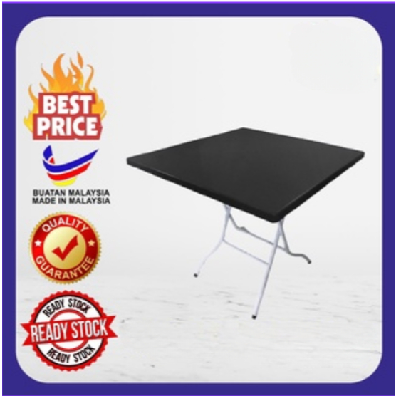 3x3 Foldable Plastic Table / 3x3 Meja Lipat / Meja Plastik 3x3 | Shopee ...