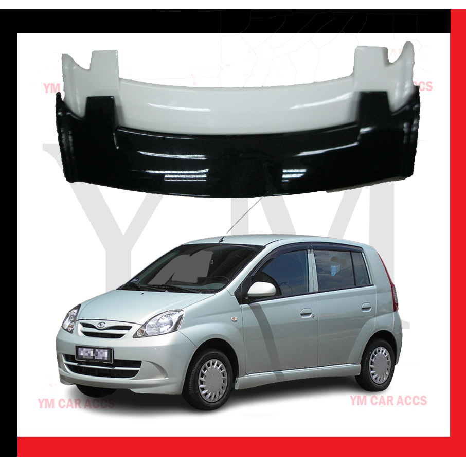 ABS Rear Spoiler Perodua VIVA SE 2007 With Color Painting Sprayed ...