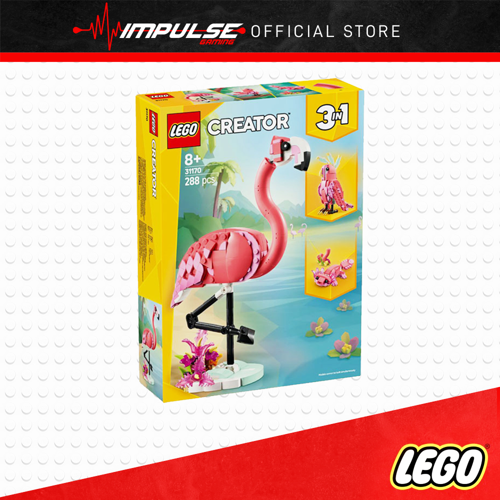LEGO 31170 Creator Wild Animals: Pink Flamingo | Shopee Malaysia